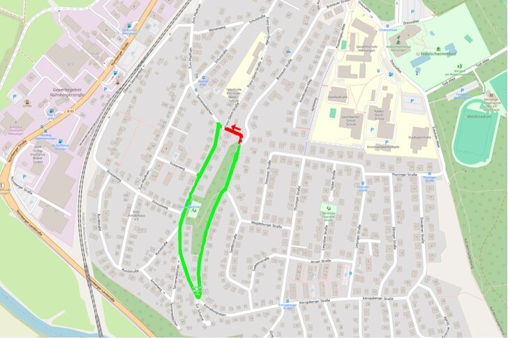 Uutiset: 60 Meter Einbahnstraße in der Schweriner Straße sofort ...